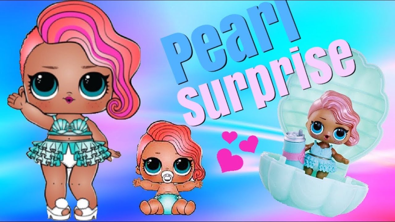 New LOL Pearl Surprise Limited Edition Doll and Lil Sister- Toy Review ...