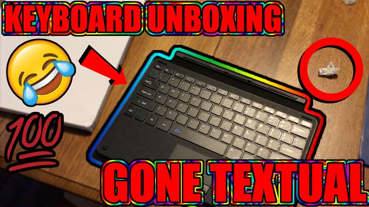 Crappy Knockoff Keyboard I Got - YouTube