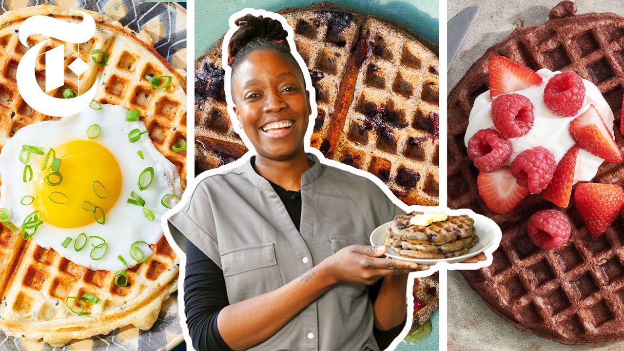 3 Ways to Waffle | Yewande Komolafe | NYT Cooking - YouTube