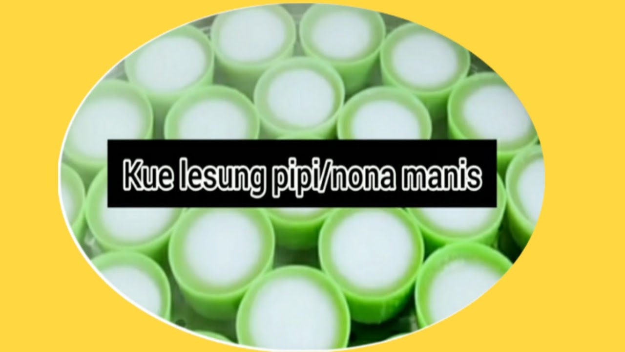CARA MEMBUAT KUE LESUNG PIPI/KUE NONA MANIS II @dapuryellow9537 - YouTube