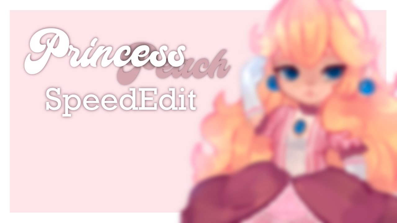 Princess Peach || Gacha Life SpeedEdit 🍑 - YouTube