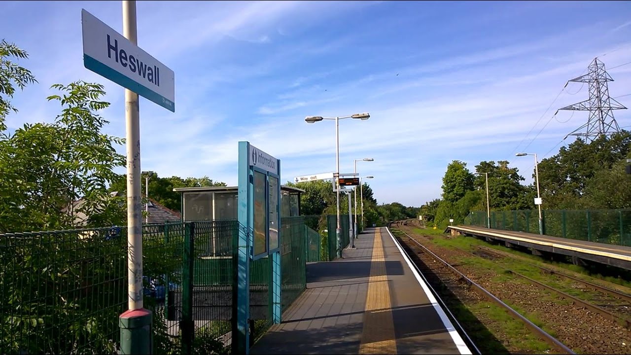Heswall Train Station - YouTube
