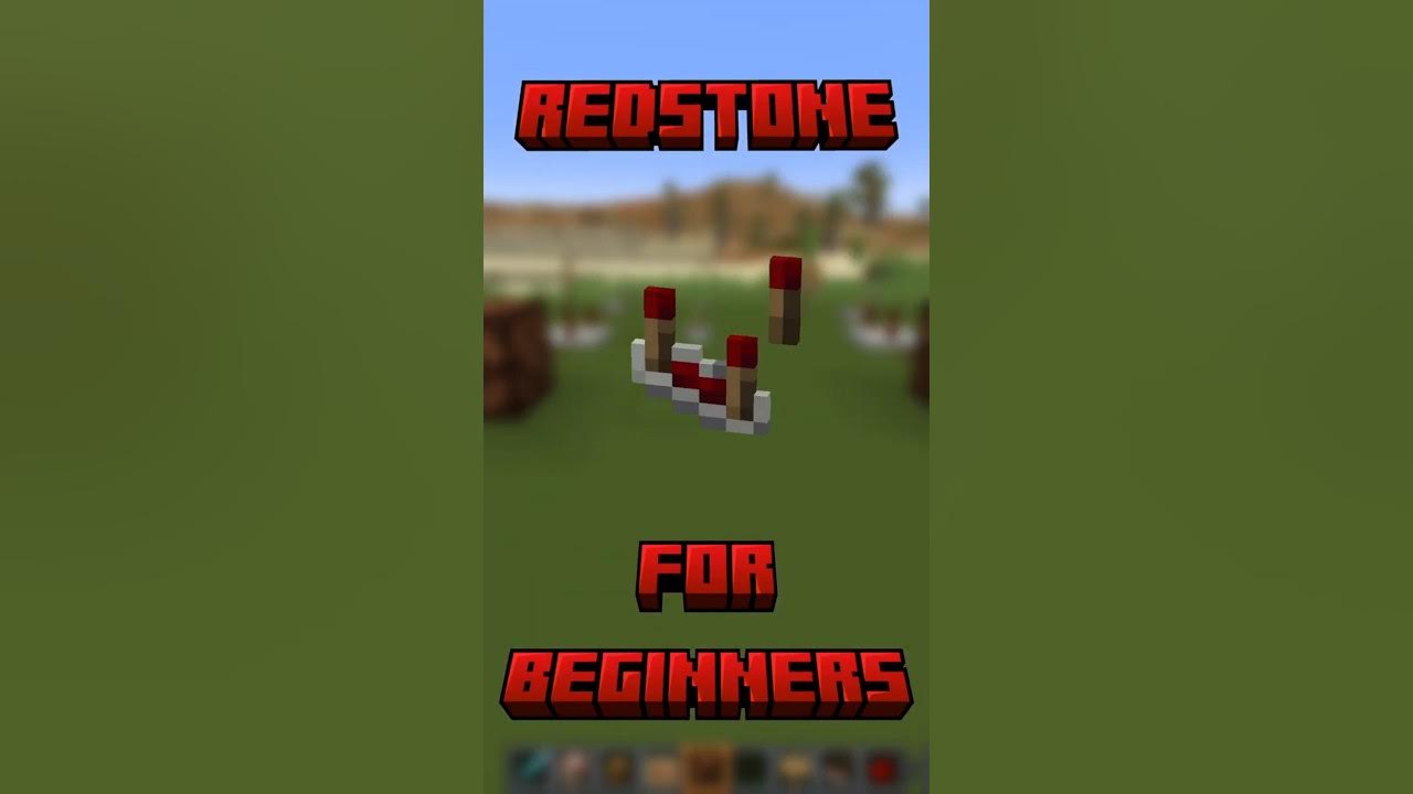 REDSTONE FOR BEGINNERS: The comparator! (pt. 1) #minecraft #redstone #minecrafttutorial - YouTube