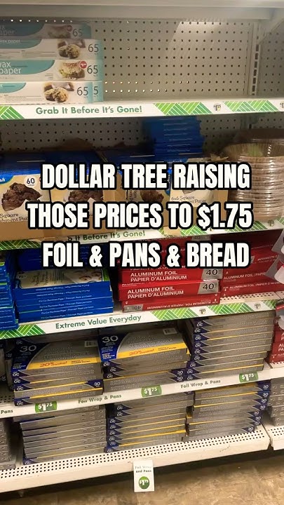 Dollar Tree Raises Prices to $1.75 on Everyday Items! 😱#trending viralvideo - YouTube