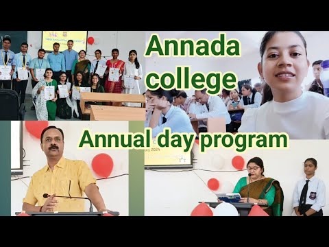 Annada college vlog || hazaribagh ||Annual day celebration 🎉 #vlog # ...
