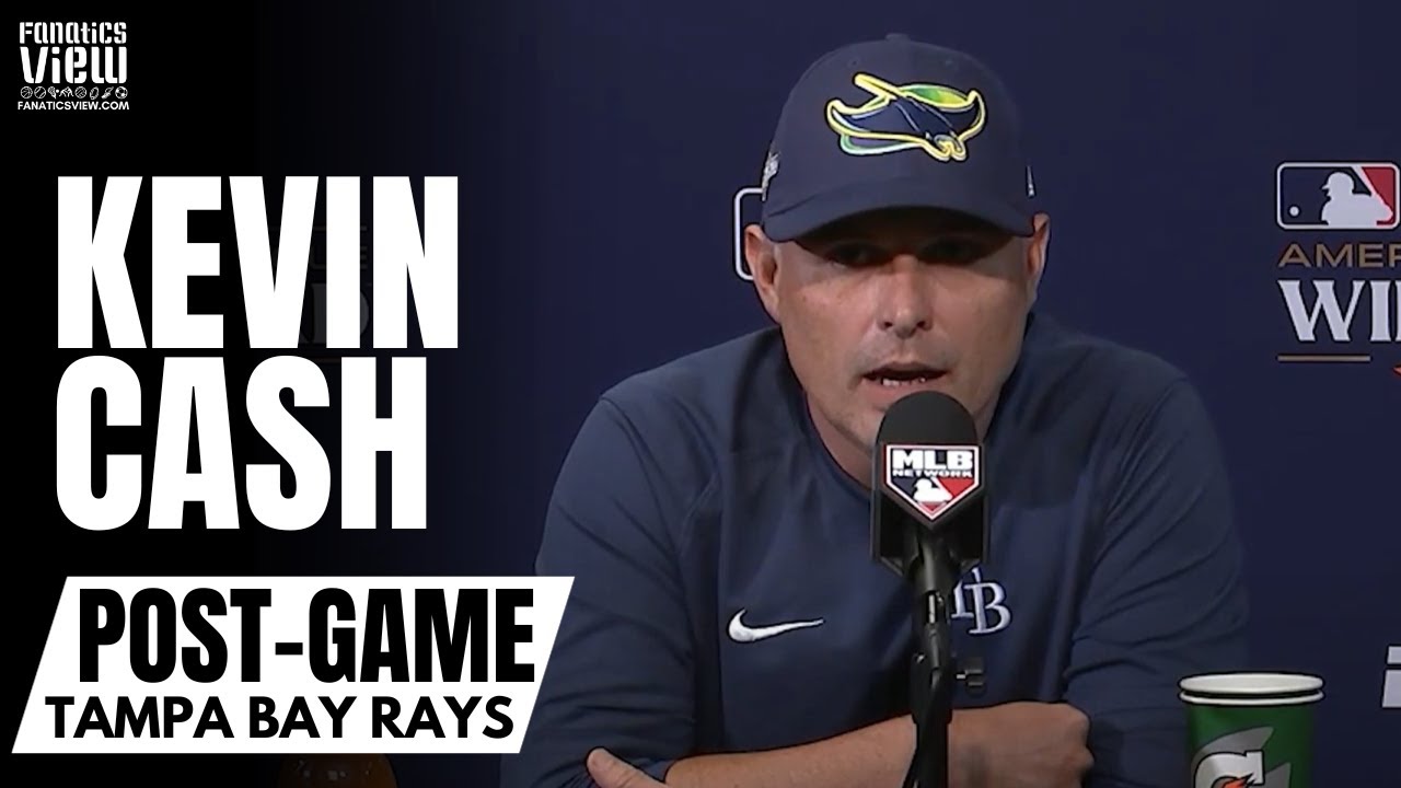 Kevin Cash Reacts to Tampa Rays Defensive Blunders & Facing Elimination ...