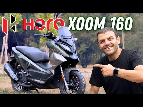 Beklenen Scooter Hero Xoom 160 motosiklet İnceleme | Kolaçan