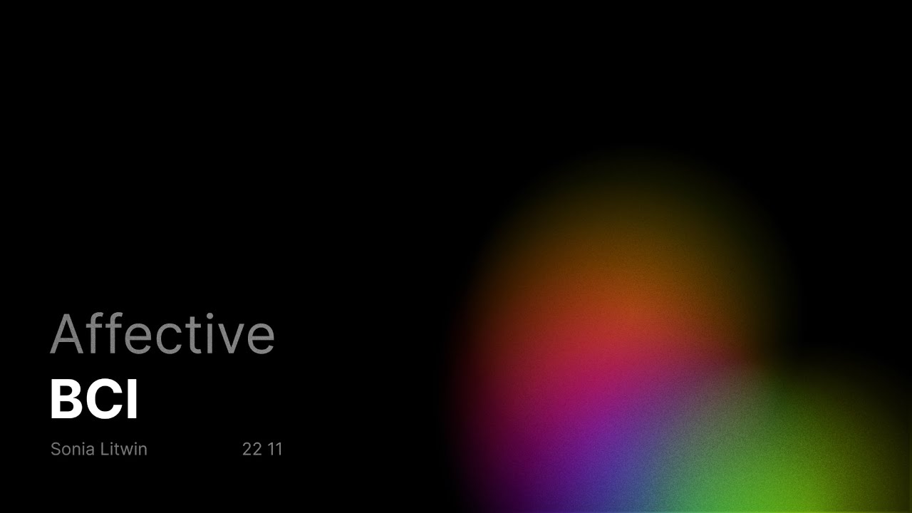 Emotional robots? Affective BCI in Creative Robotics. - YouTube