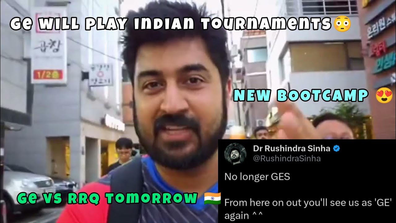 GE New Bootcamp in KOREA😍 | No More GES Its GE Now | GE VS RRQ TOMORROW ...