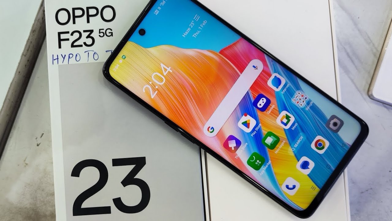 Oppo F23 5G Unboxing - YouTube