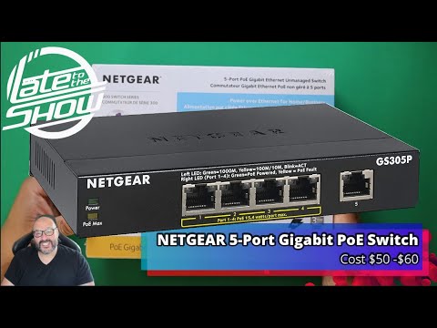 NETGEAR 5-Port PoE Switch - YouTube