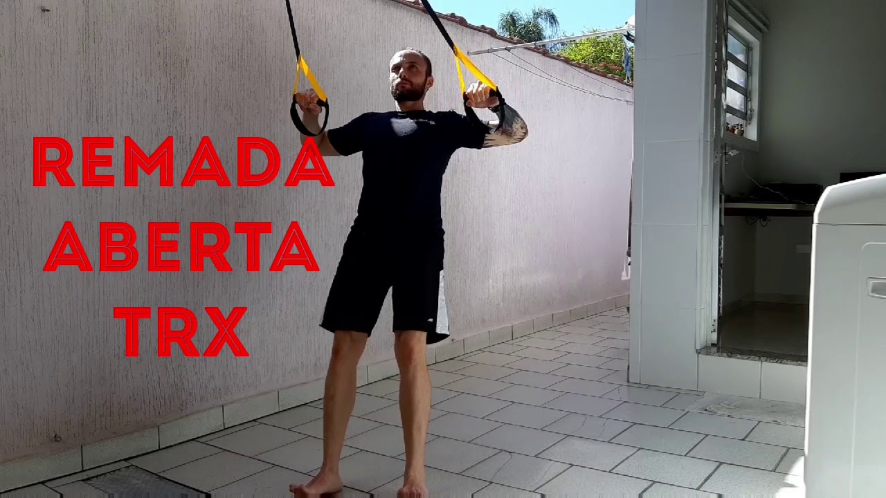 Remada Aberta TRX - YouTube
