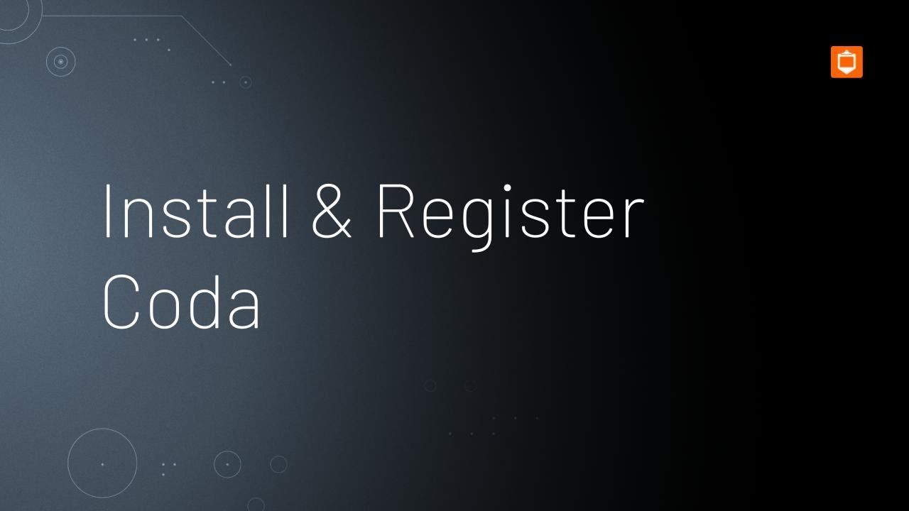 Install & Register Coda - YouTube
