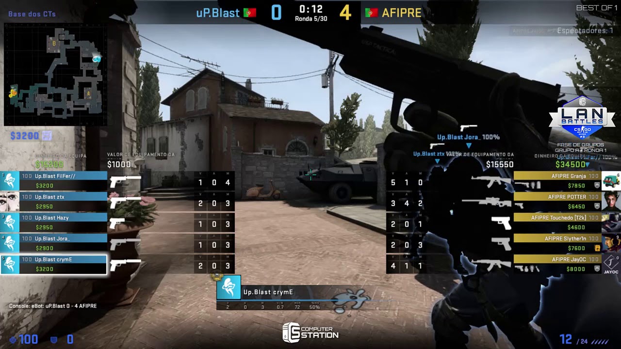 LHS CS:GO LAN Battles #3 - Braga 2018 - GA, R1 - YouTube