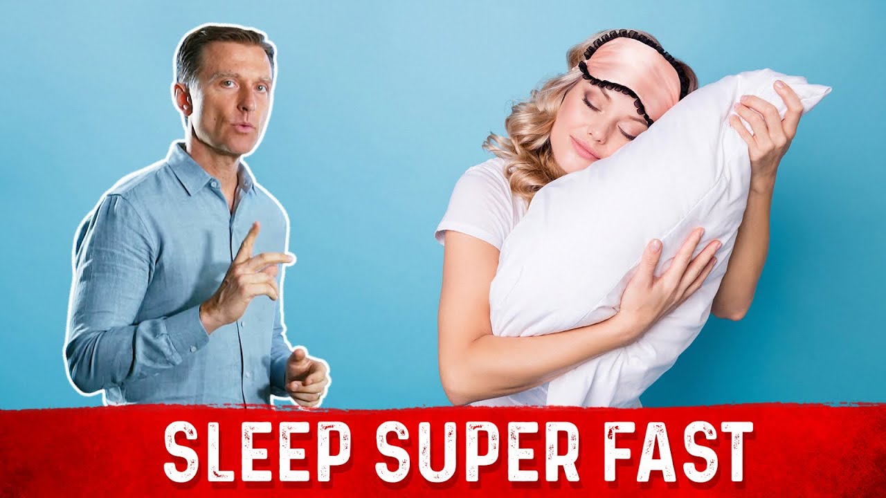 How to Sleep Fast and Better: MUST WATCH – Dr. Berg - YouTube