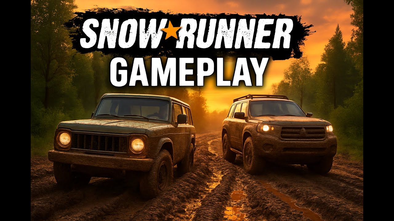 SNOW RUNNER GAMEPLAY 10 MINUTOS ! ft.fabio - YouTube