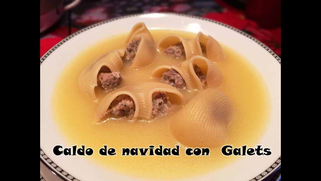 CALDO DE NAVIDAD CON GALETS (MOULINEX CUISINE) - YouTube