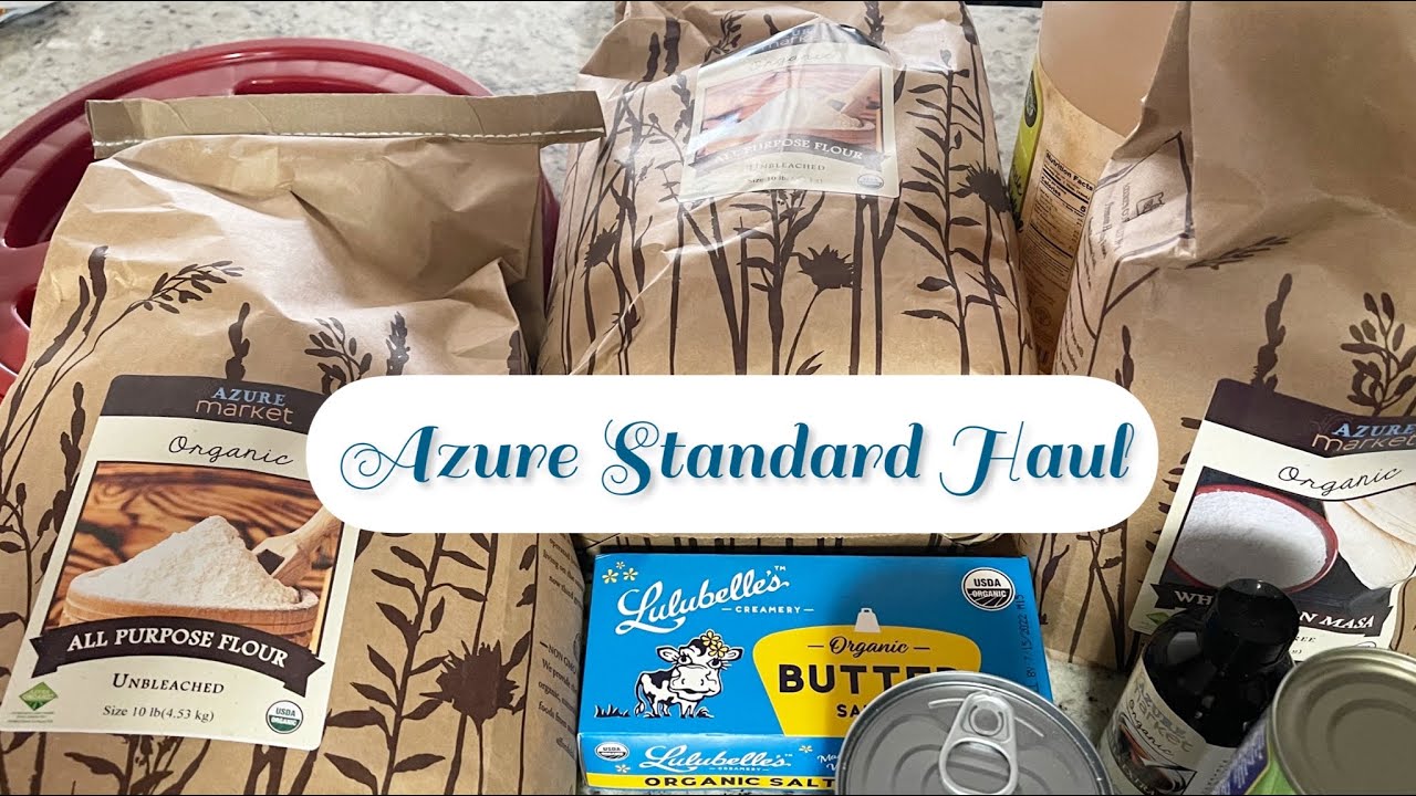 April 2022 Azure Standard haul |Azure Standard Haul - YouTube