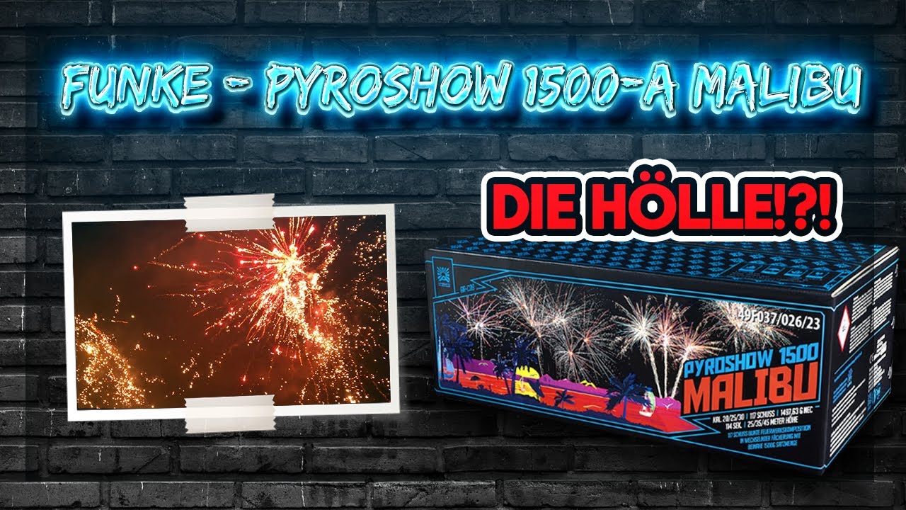 Funke/Argento - Pyroshow 1500-A Malibu HEFTIGES FINALE! (120,00 ...