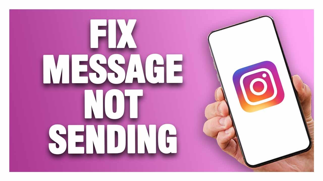 Instagram App Message Not Sending - How To Fix | Quick Solution - YouTube