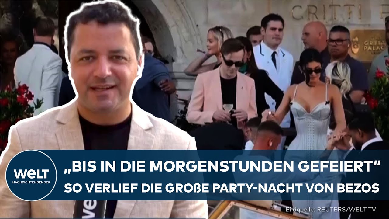 HOCHZEIT VON JEFF BEZOS: Promis, Pizza, Paparazzi – Alle Details zum ...
