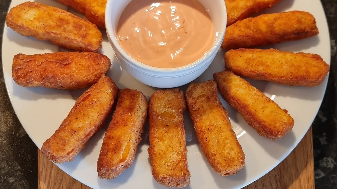 How to make crunchy cheese sticks - YouTube