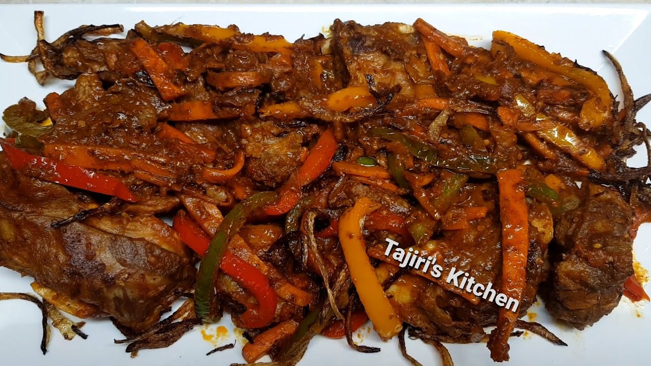 Makange ya nyama /Jinsi ya kupika nyama ya kukaanga Tamu Sana/ Fried ...