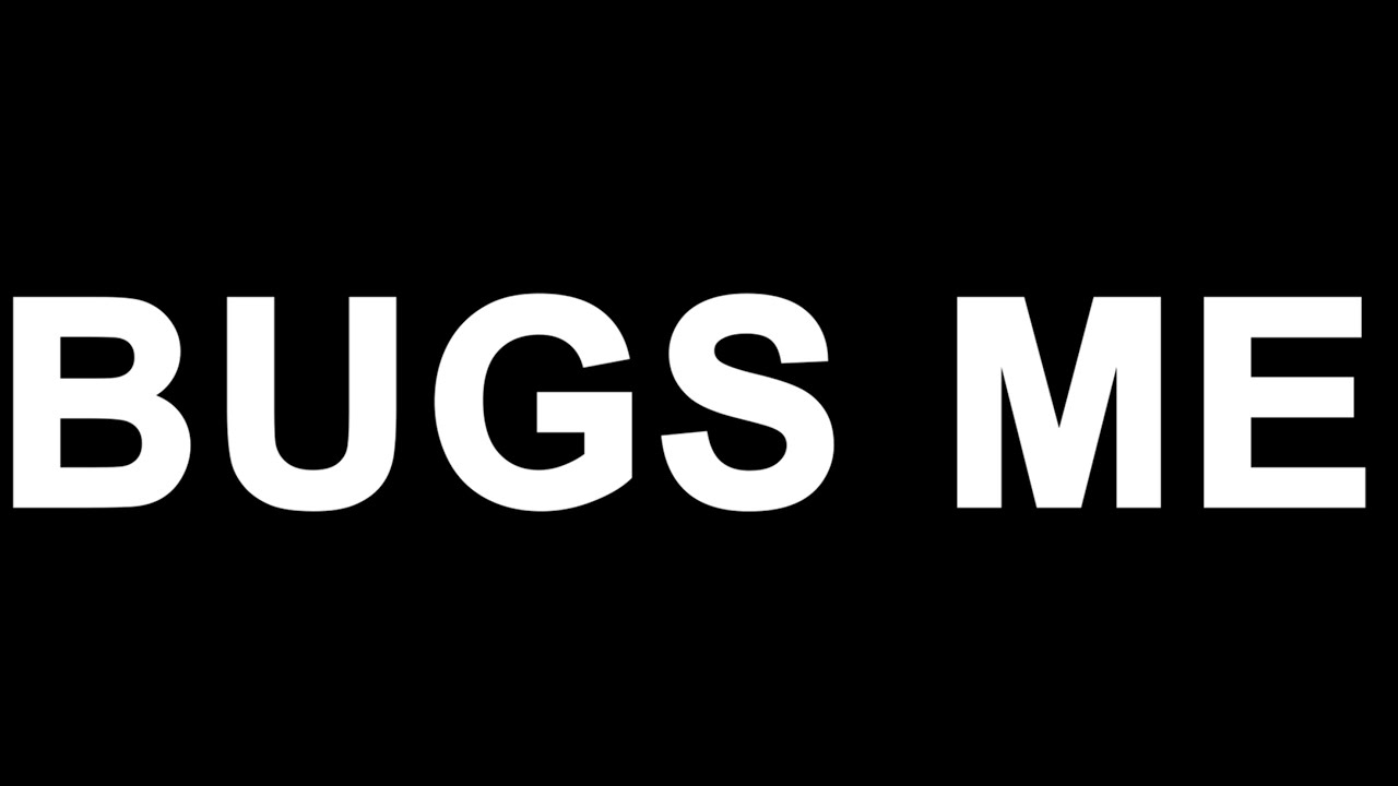 BUGS ME - YouTube