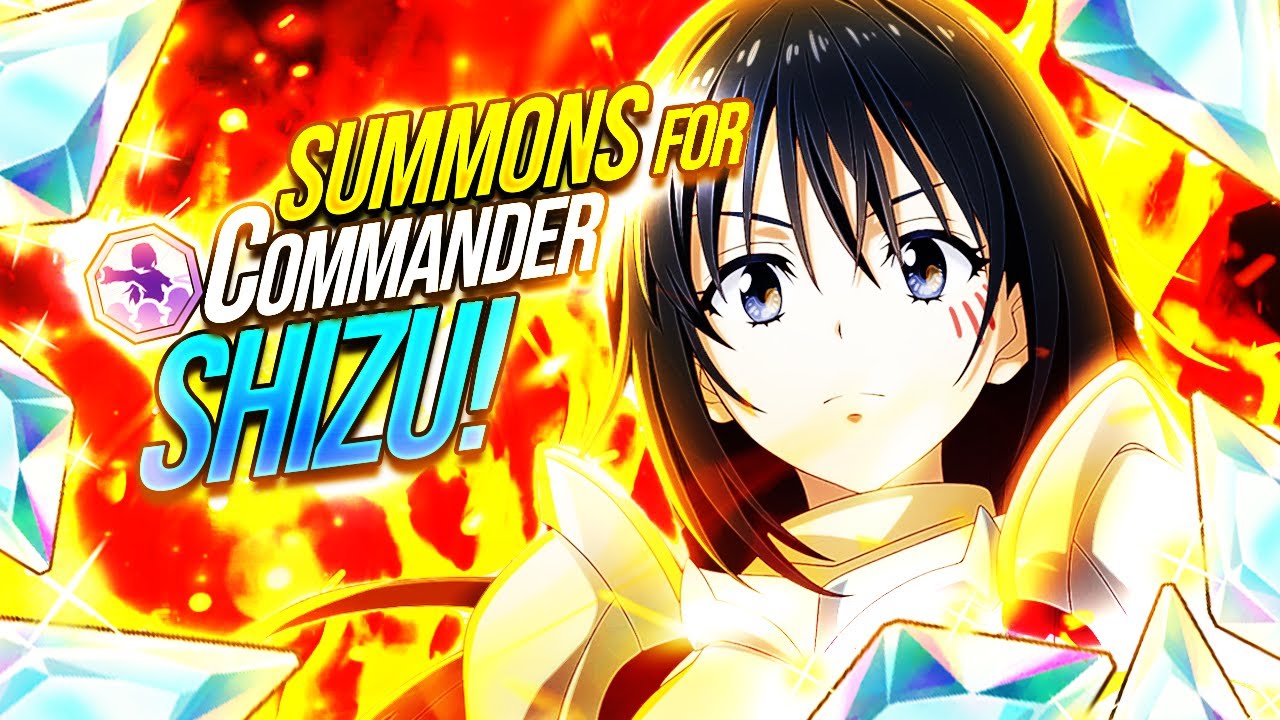 BEST FIRE AOE UNIT? LETS FIND OUT! COMMANDER SHIZU SUMMONS! (Slime ...