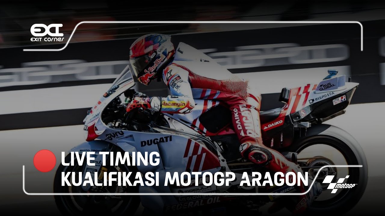 🔴LIVE TIMING KUALIFIKASI MOTOGP ARAGON 2024 - YouTube