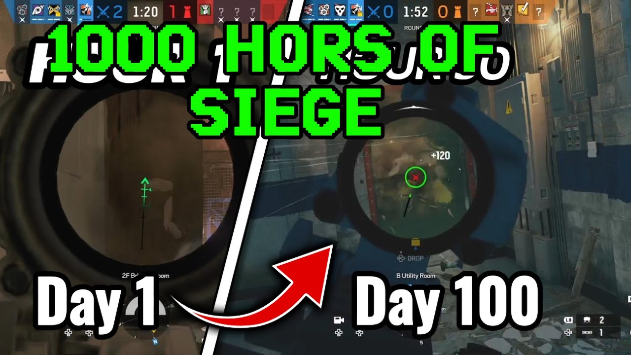 1 vs 1000 Hours of Rainbow Six Siege - YouTube