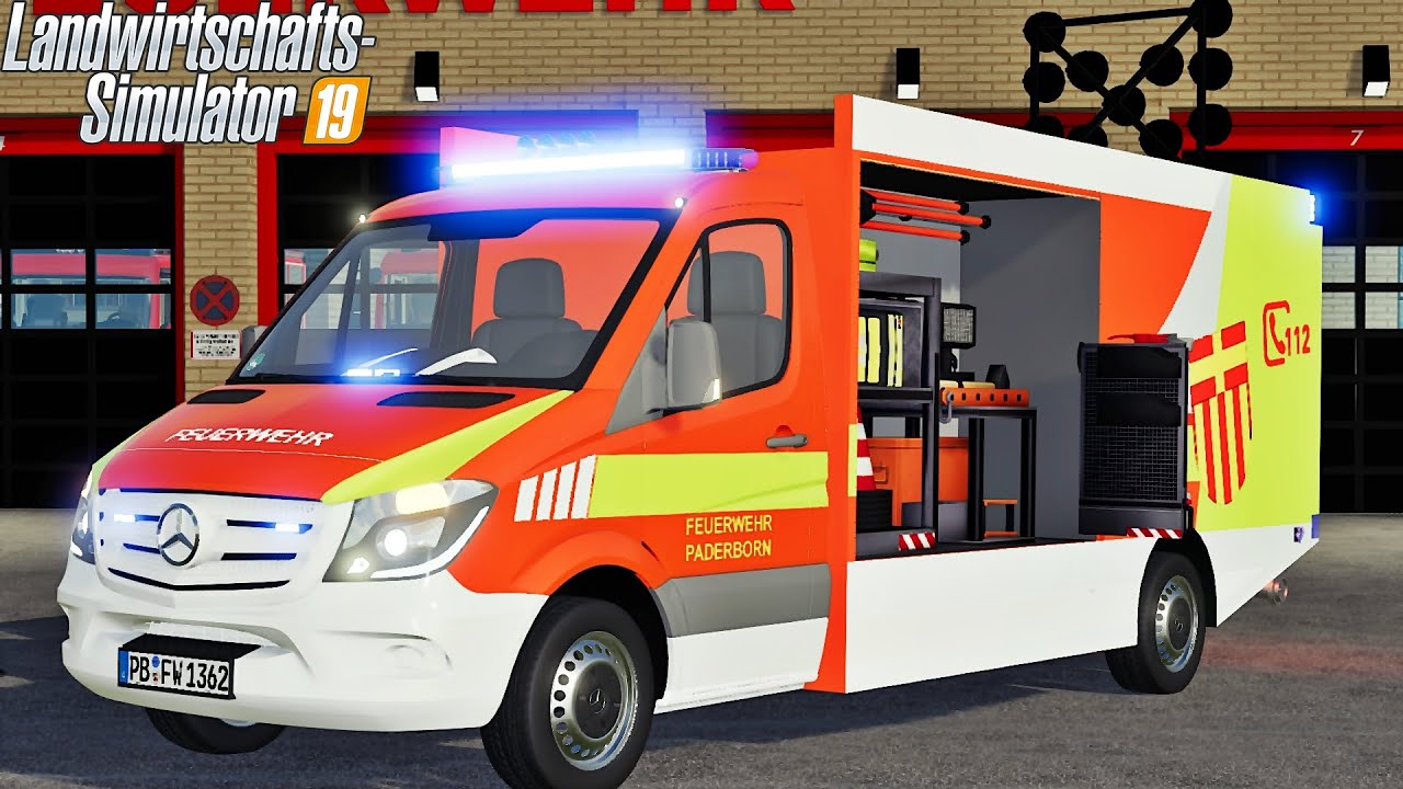 LS19 - Feuerwehr bekommt neues Einsatzfahrzeug Kleineinsatzfahrzeug KEF ...