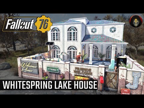 FALLOUT 76 | Whitespring Lake House Camp. - YouTube