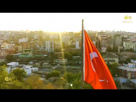 82 Siverek/Tarihi Kalesinden Dalgalanan Türk  Bayrağı #siverek #turkey #city #film #edit dji mini 2