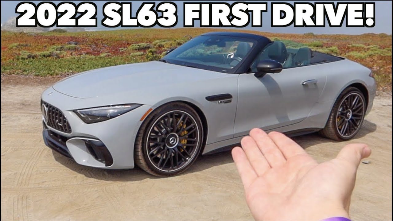 New Mercedes SL63 AMG 2022 TEST DRIVE! - YouTube