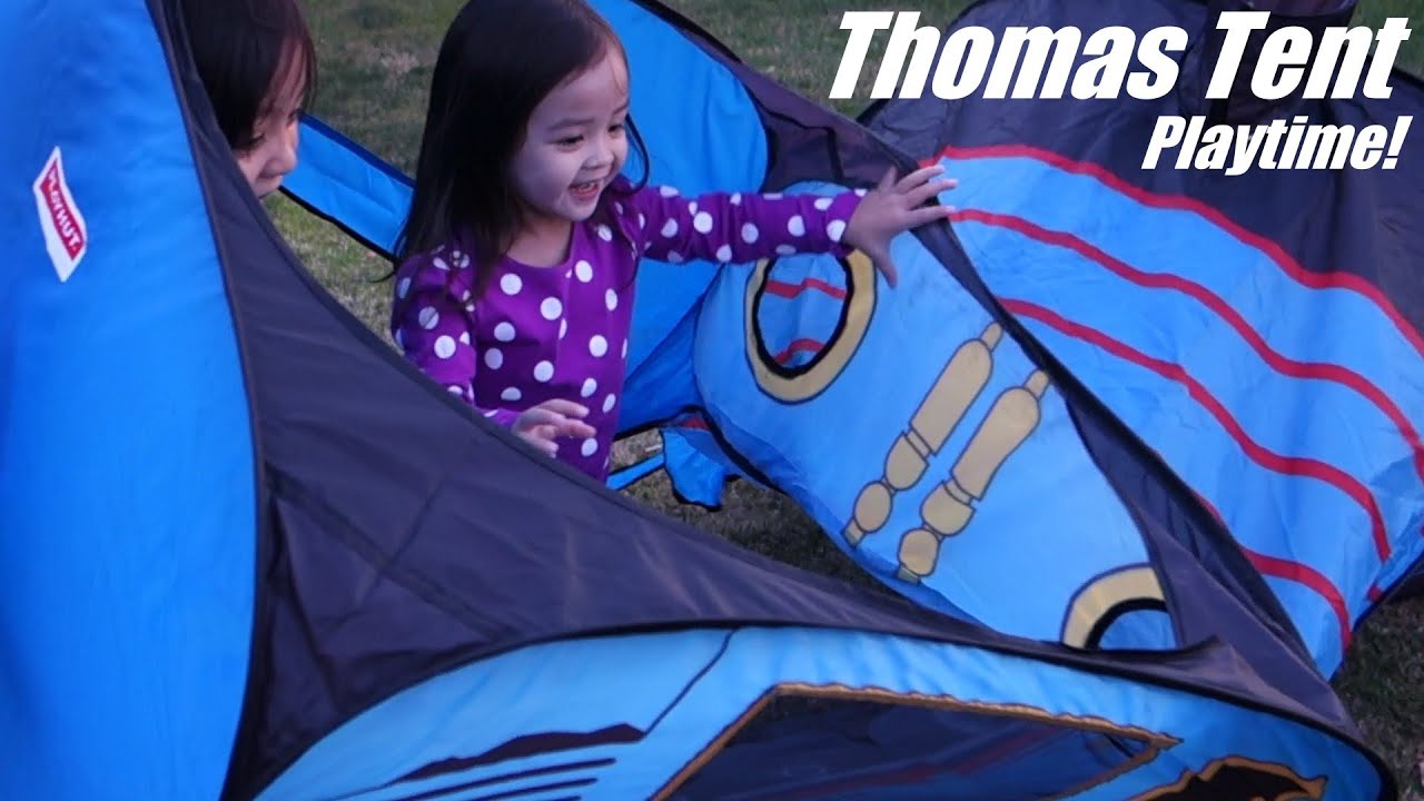 Thomas & Friends Topper and Tent Playtime with Hulyan and Maya ...