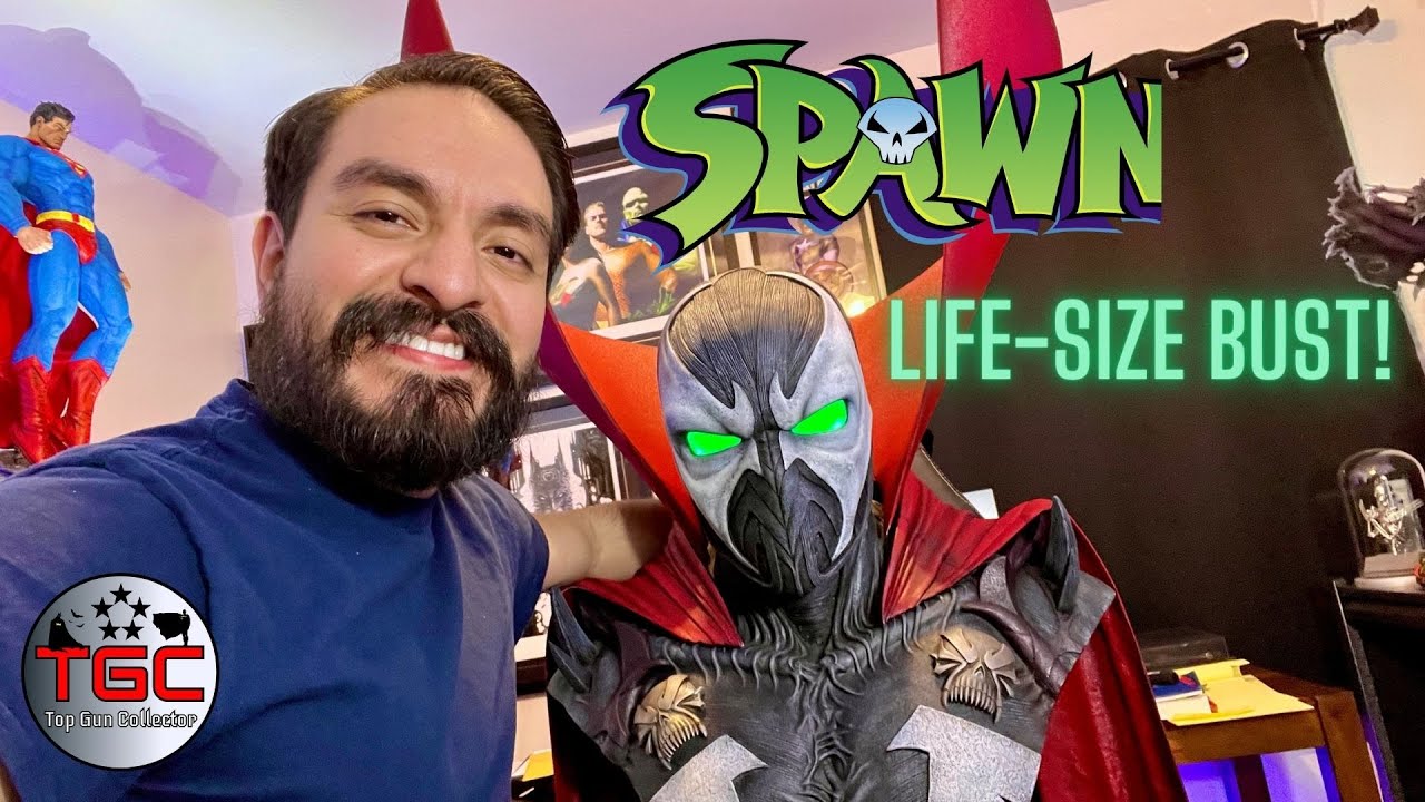 Spawn Statue | Life-Size Bust | Statue Review Ep. 2 - YouTube