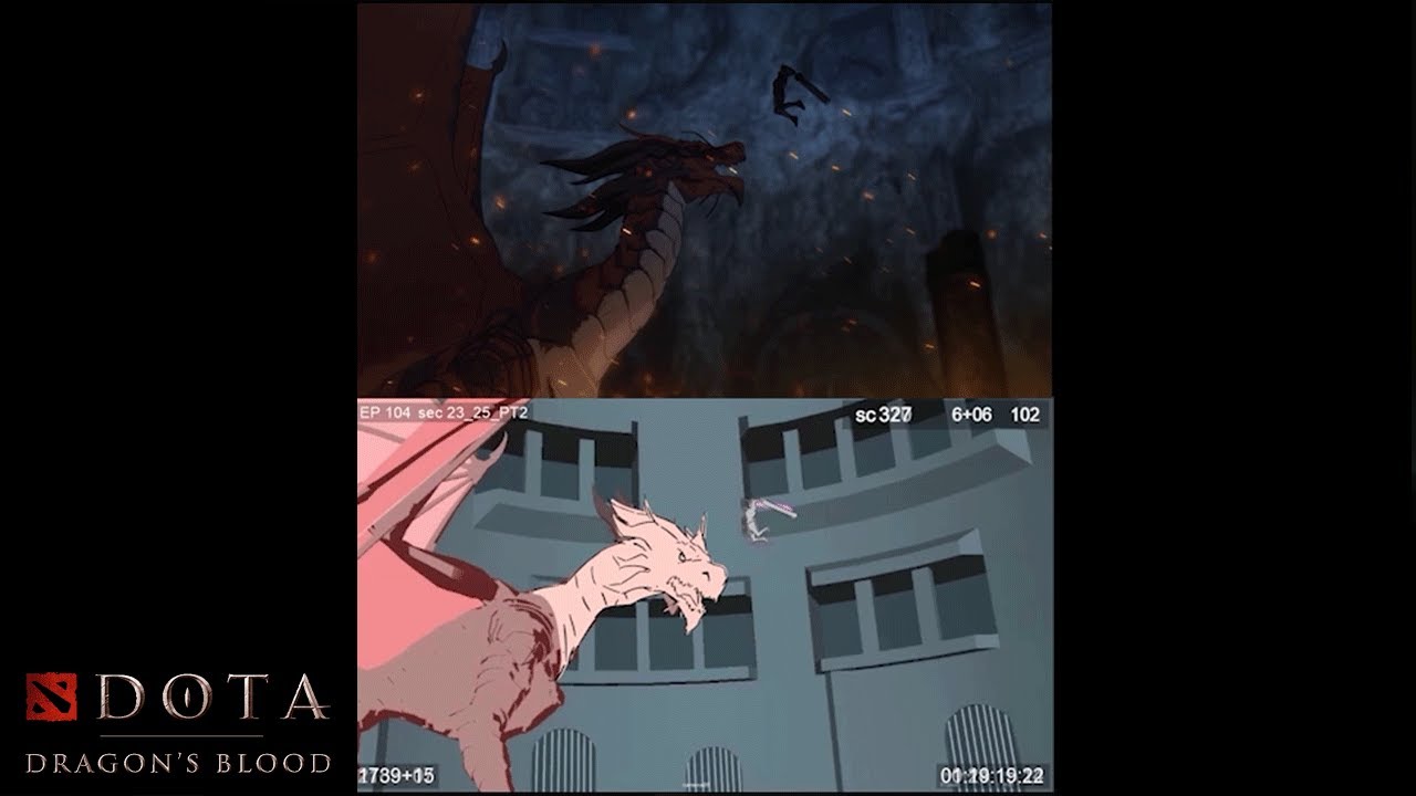 DOTA: Dragon's Blood l EP04 Kaden vs. Slyrak l Animatic and Final - YouTube