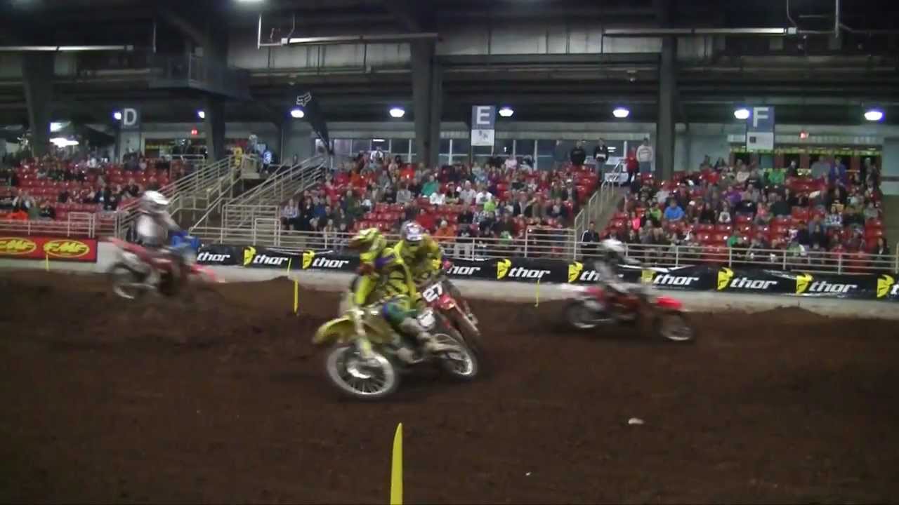 250 PRO Main Indoor Motocross Smoky Mtn. Expo Arena Round #14 Feb 9 ...