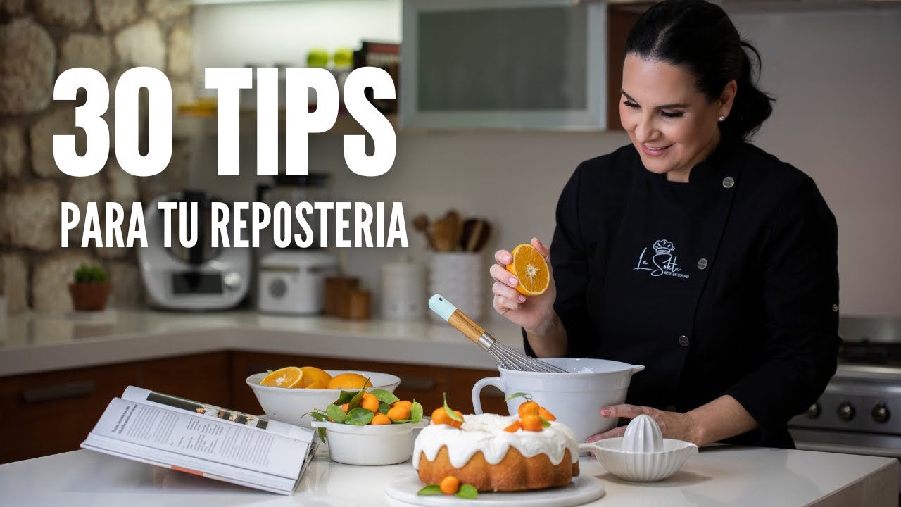 Aprende cómo mejorar tu repostería con estos 30 consejos PARTE 2 - YouTube