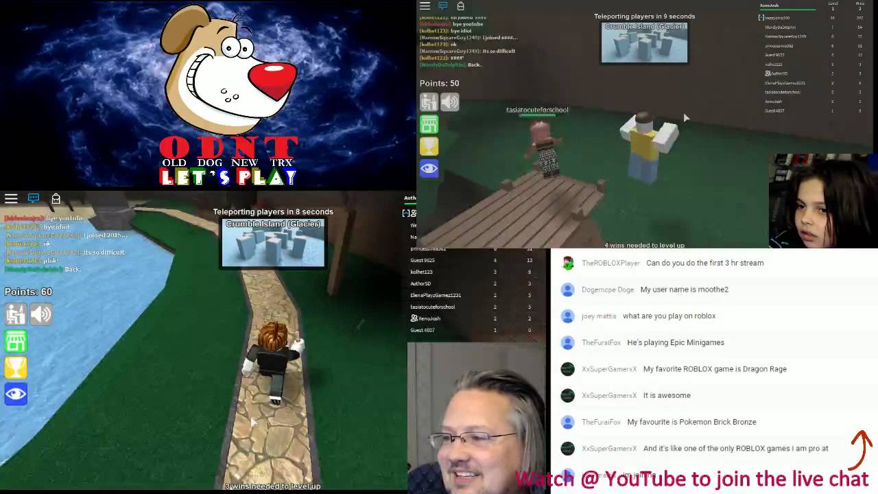 Let's Play ROBLOX LIVE! - Epic Minigames By TypicalType - YouTube