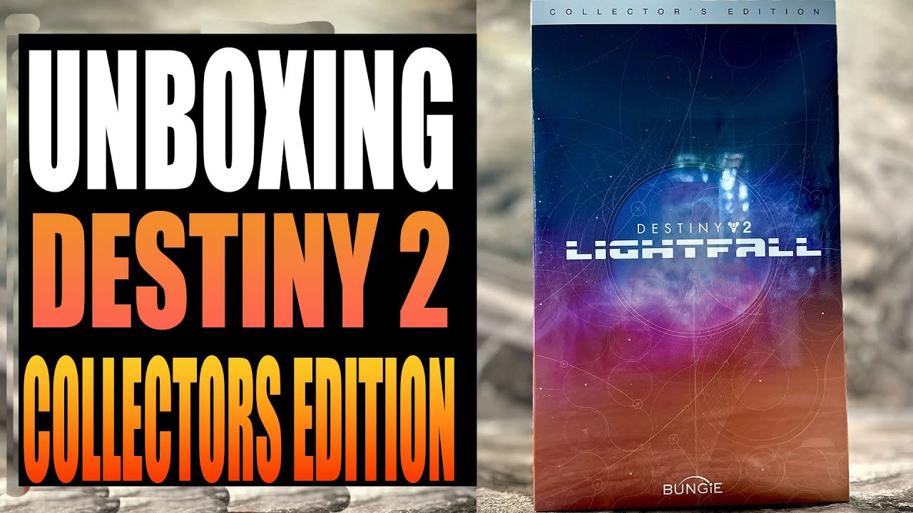 Destiny 2 - Unboxing Lightfall - Collectors Edition - Ist es den Preis ...