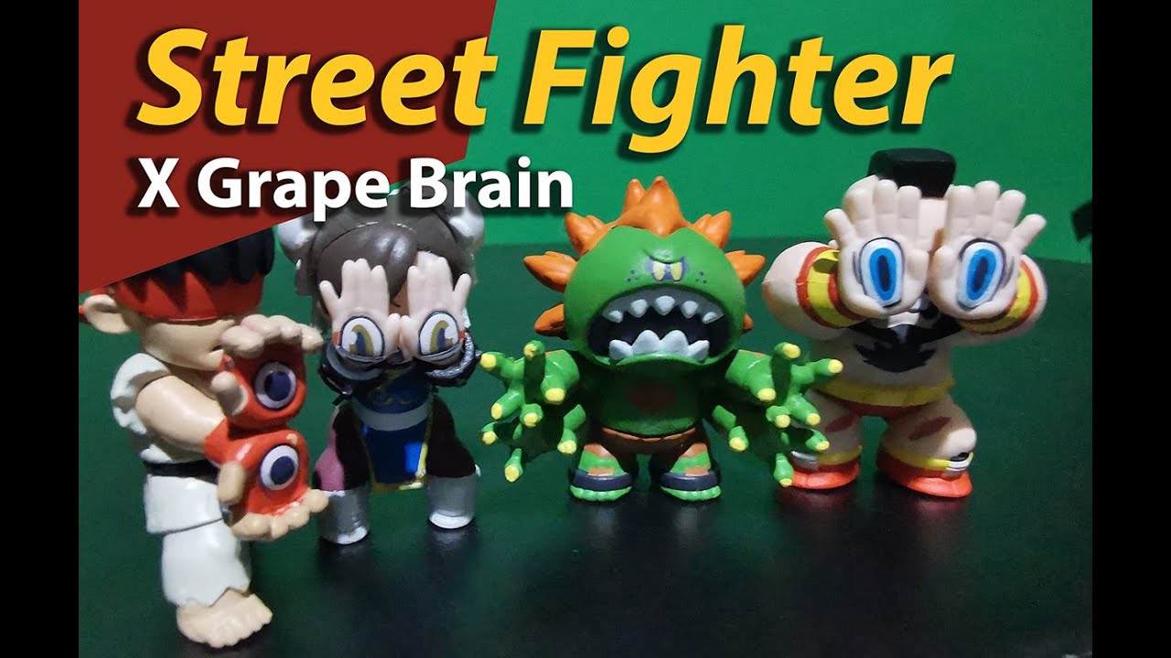 Figuras Street Figther X Grape Brain - YouTube