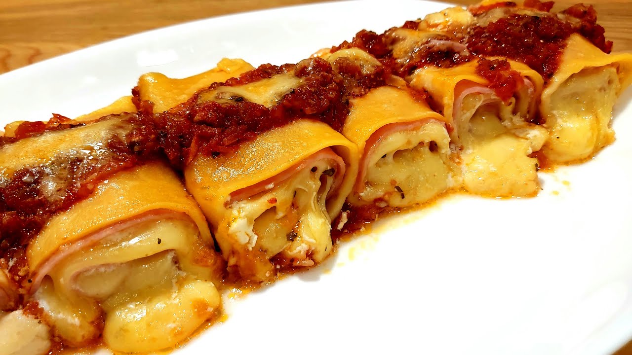 KANELONI RECEPT / CANNELLONI RECIPE - YouTube