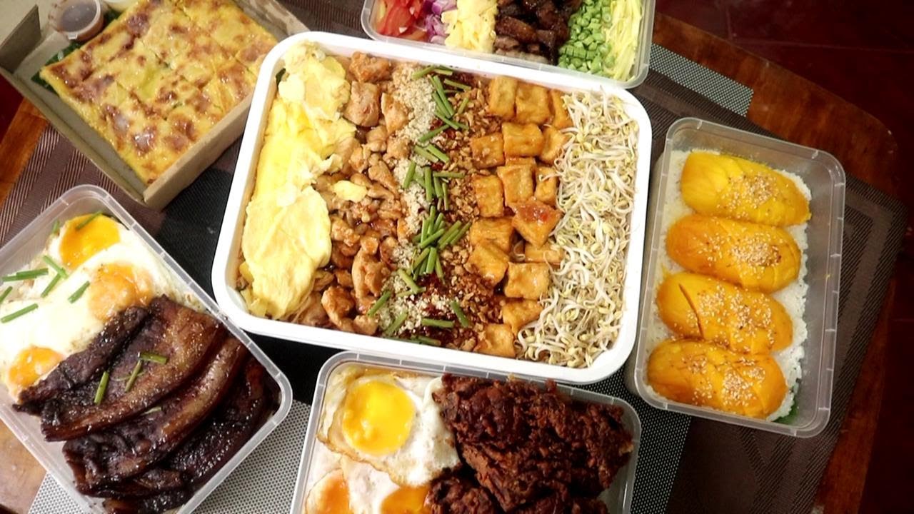 NON STOP THAI FOOD FEAST! GIANT PAD THAI PLATTER! - YouTube