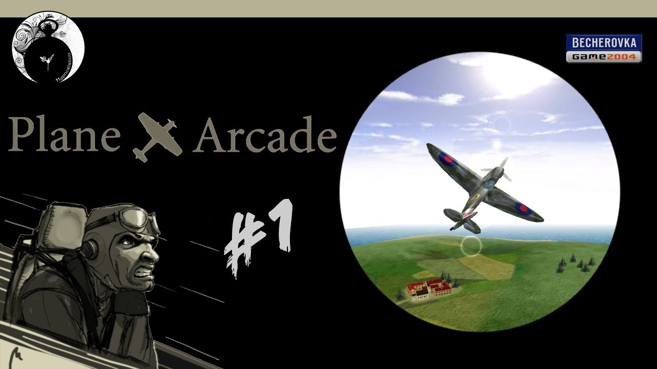 Plane Arcade | #1 | 3D Games Dev | 2004 | CZ Let’s play - YouTube