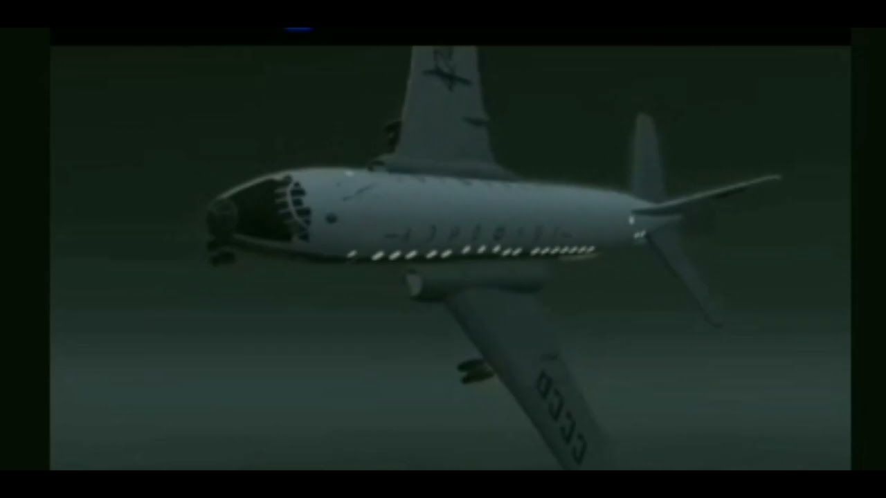 Aeroflot Flight 964 - Crash Animation - YouTube