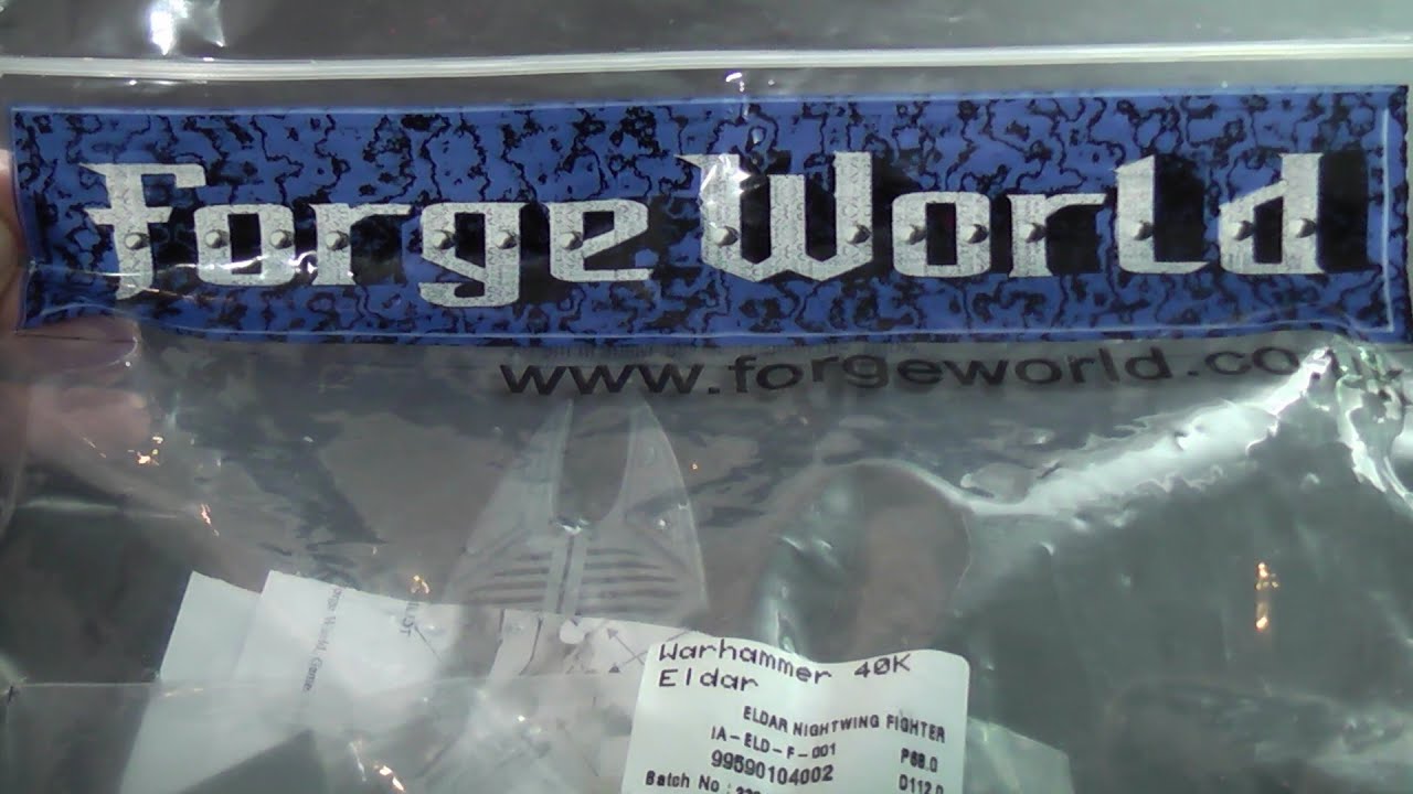 Forge World Eldar Nightwing Unboxing, Warhammer 40K, - YouTube