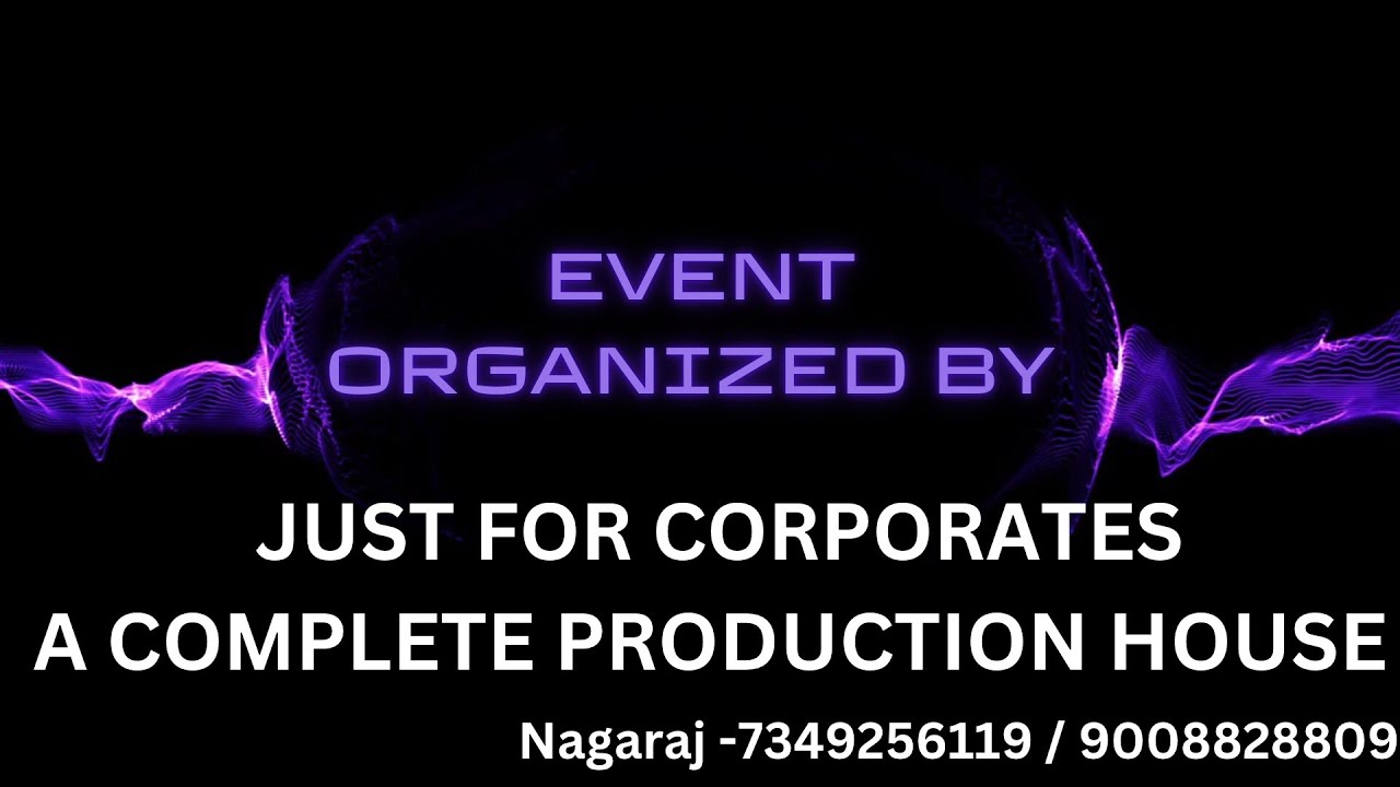 BMSCE UTSAV by Just For Corporates production house - YouTube