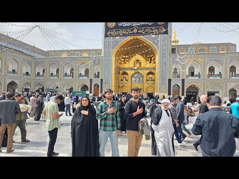 Imam Reza (AS) Shrine, Grandmother's Visit
